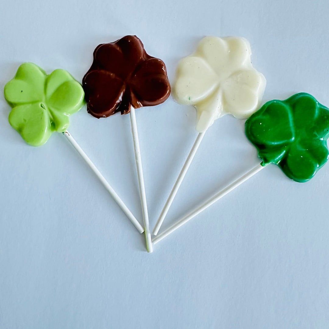 10 St. Patrick Chocolate Lollipop/st. Paddy’s Day/chocolate Lollipop ...