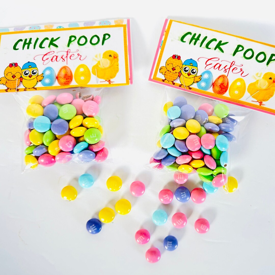 Easter Chick Poop, Easter Basket Stuffers, Classroom Gift, Student Gift ...
