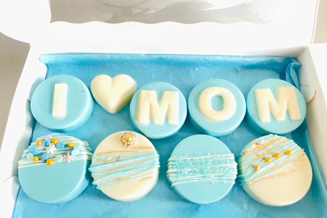 Mothers Day Chocolate Oreos Gift Set/blue - Etsy