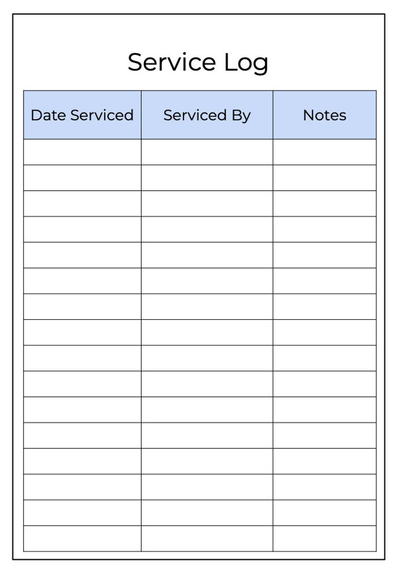 Printable Minimalist Scuba Diving Log Book| Dive Logger | Diving Log ...