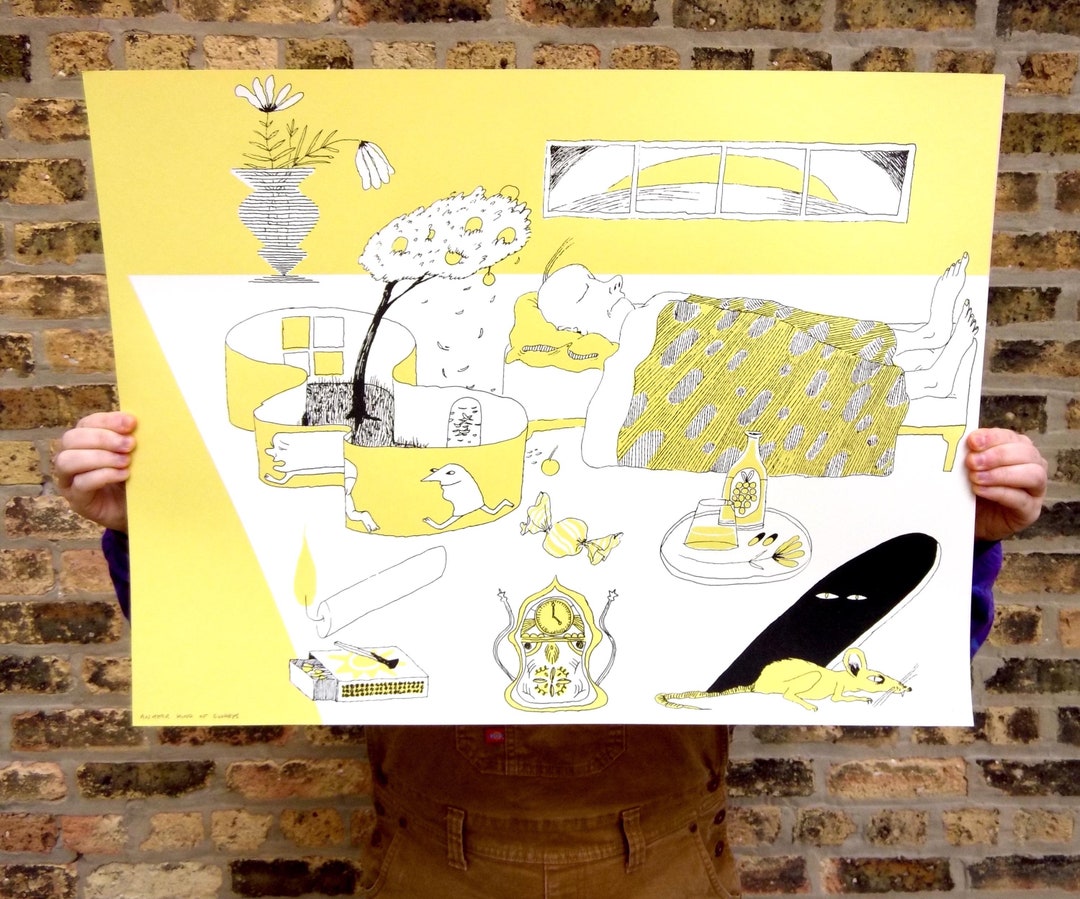 Another Kind of Goodbye Screen Print 18"x24" - Etsy