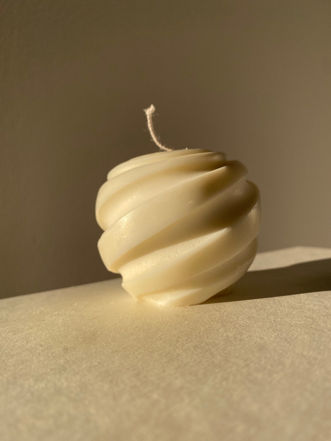 Sphere Shaped Soy Wax Candle - Etsy