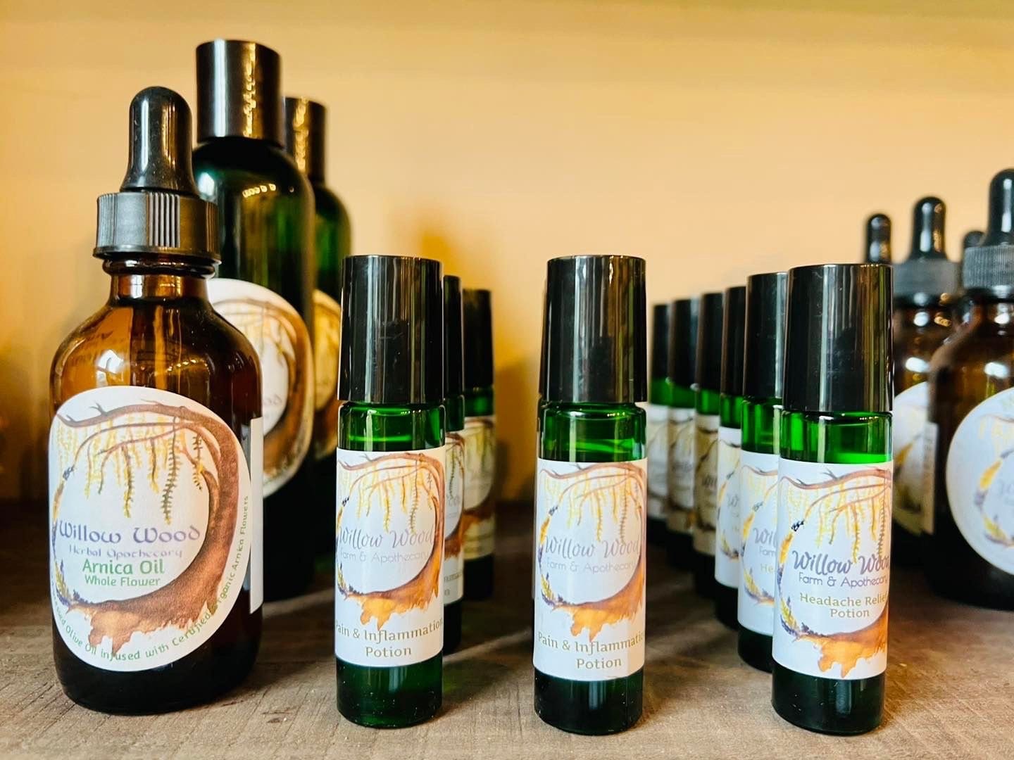 Pain & Inflammation Massage Potion - Etsy