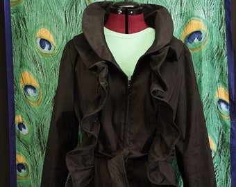 Ruffled Raincoat - Etsy