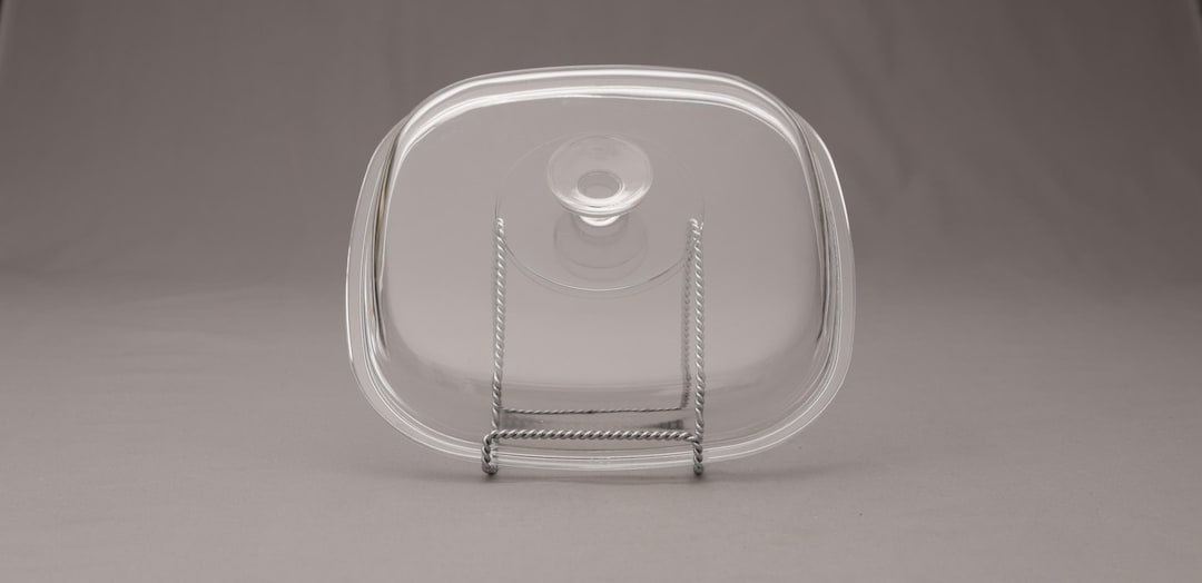 Vintage Pyrex A-12-C Domed Replacement Lid – Clear Glass Square ...
