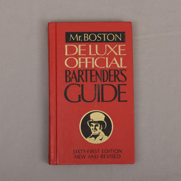 Vintage Bartender Books - Etsy