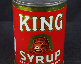 King Syrup Can | Etsy