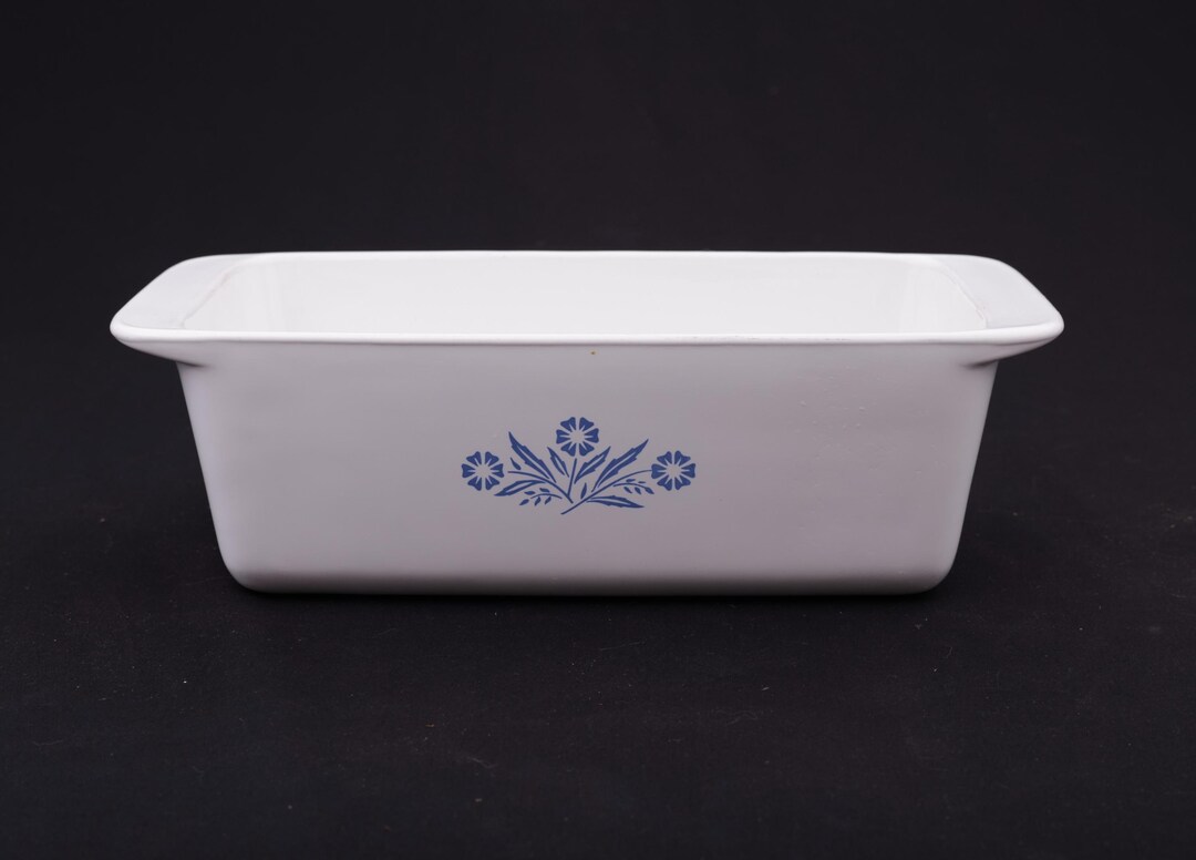 Vintage Corning Ware Cornflower Blue Bread Loaf Pan P-315-B | Pyroceram ...