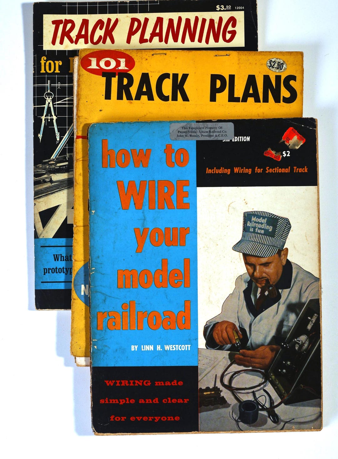 1960s Model Railroad 3 Book Set — Vintage Train Wiring & Track Planning ...