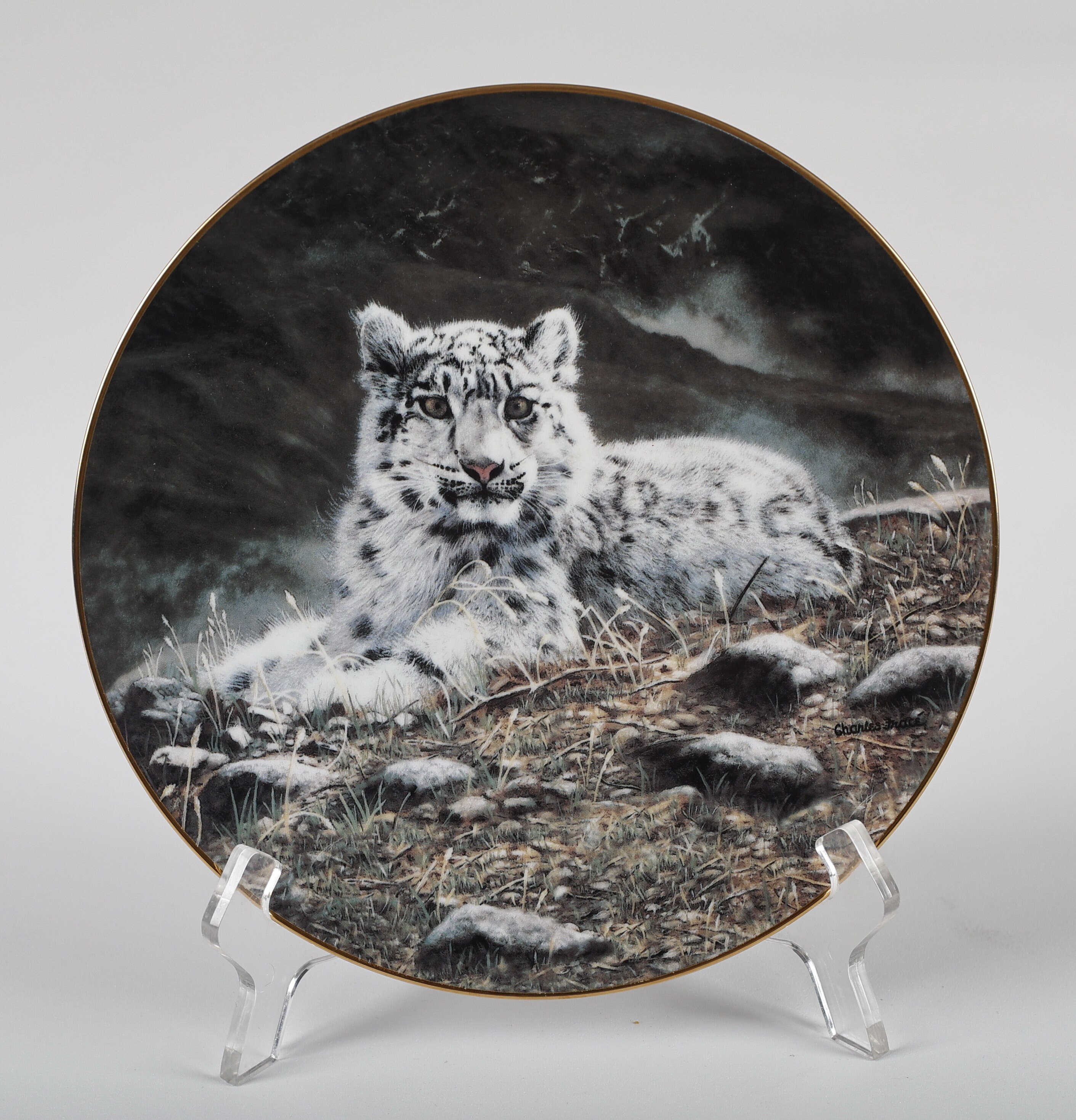 Spiritual Heir by Charles Fracé Vintage Bradex Collector Plate 1993 - Etsy
