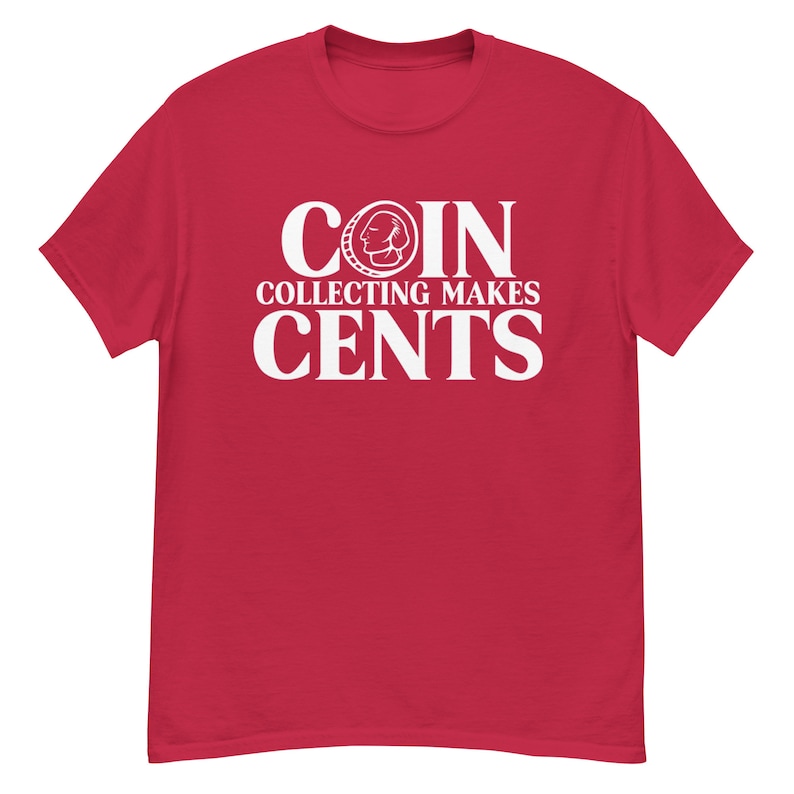 Coin Collecting Makes Cents Men's Classic Tee - Etsy