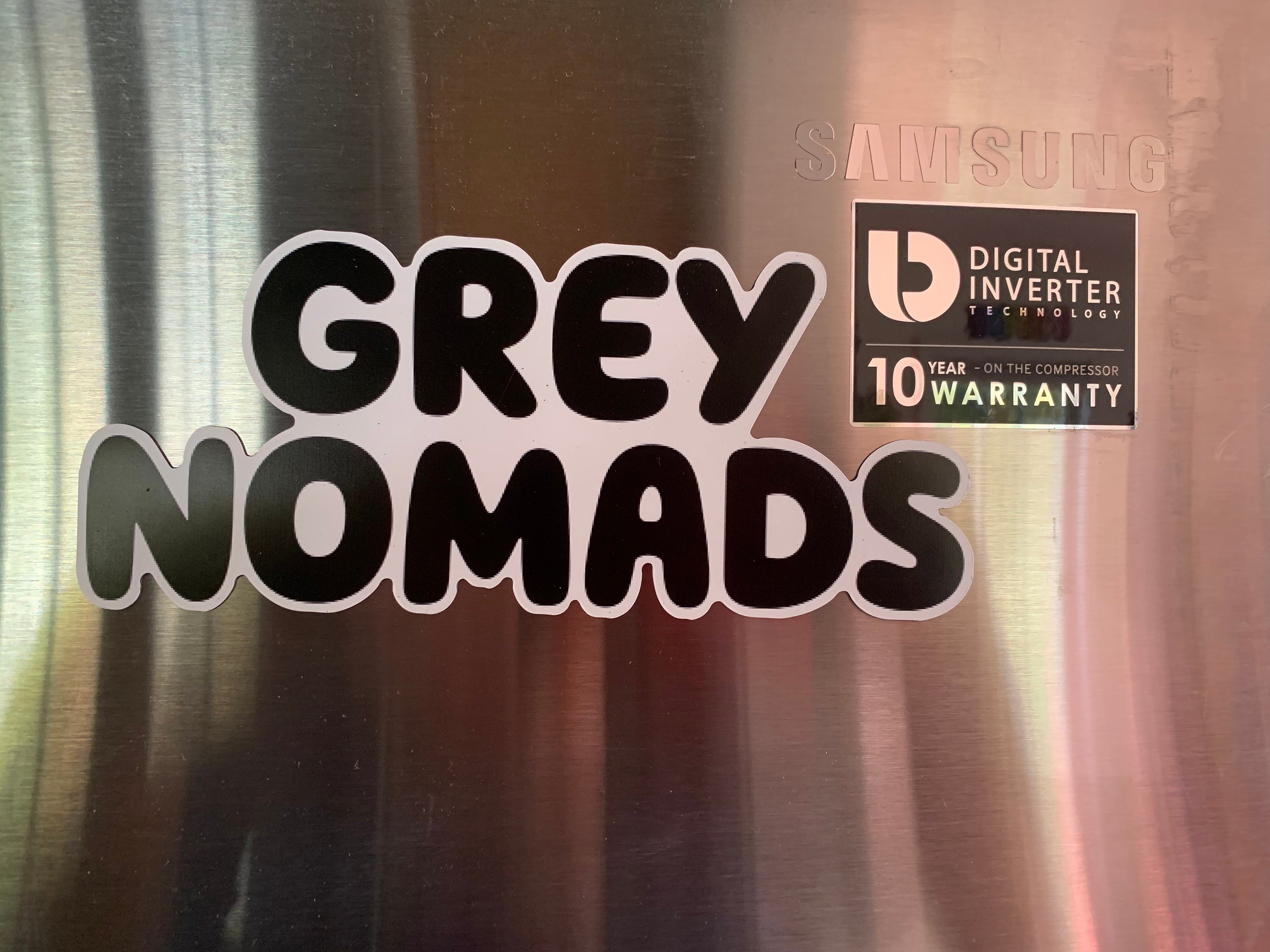 Bluey "grey Nomads" Magnetic Car Sticker 8" X 3.25" - Etsy