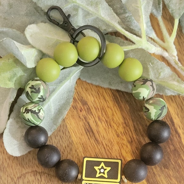 Army Keychain - Etsy