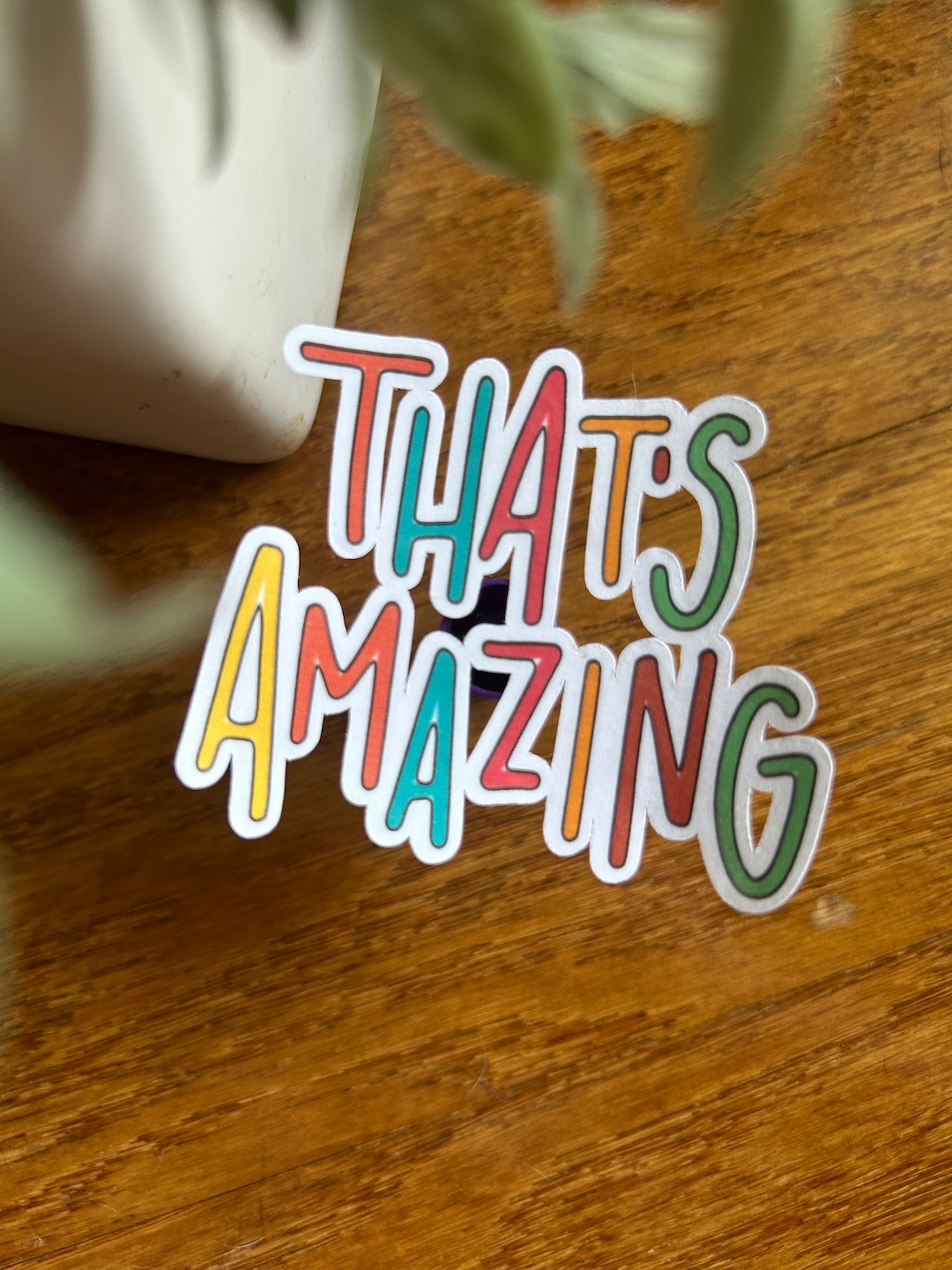 Thats Amazing Motivational Stickers Water Bottle Stickers Laptop ...