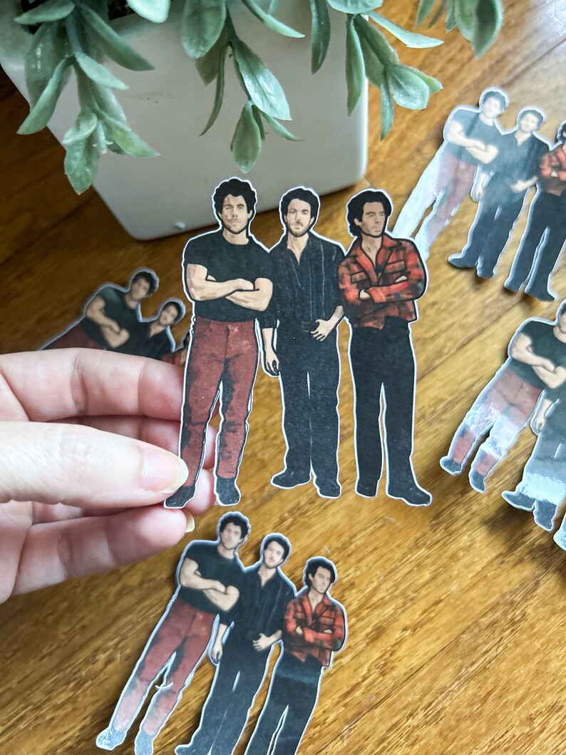 Jonas Brothers Sticker Tour Cover All Brothers Kevin Jonas Joe Jonas ...