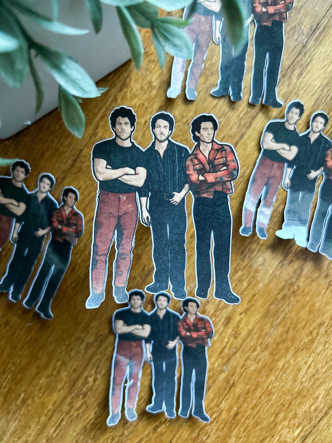 Jonas Brothers Sticker Tour Cover All Brothers Kevin Jonas Joe Jonas ...