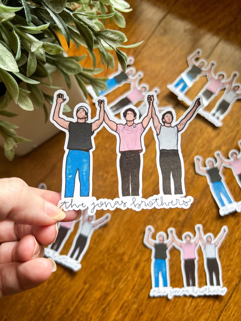 Jonas Brothers Sticker Brothers Nick Jonas the Album the Tour ...