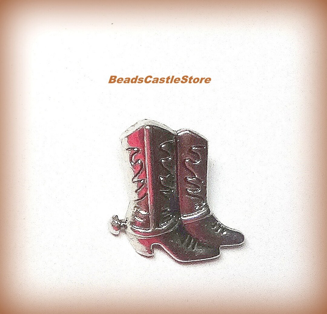 3-6-10pcs Cowboy Boots Buttons-antique Silver Clasp-jewelry Closure ...