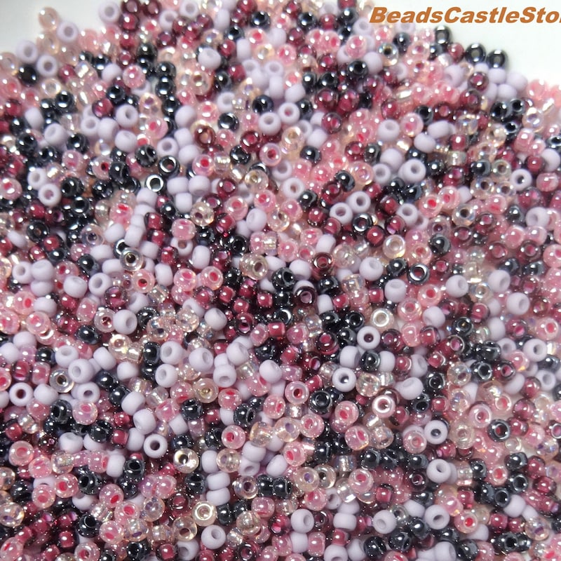 Glass Beads Mix - Etsy