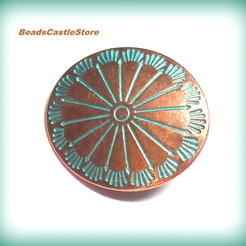 1 Metal Hole Button - Etsy