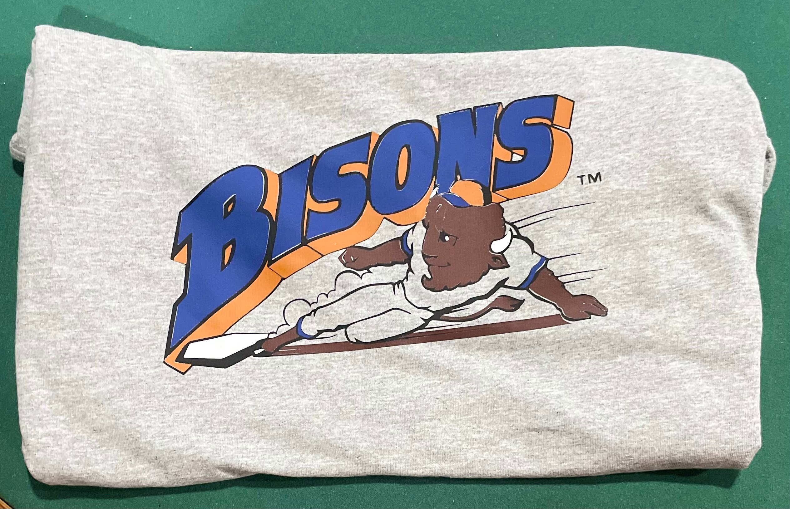 Vintage Buffalo Sliding Bisons Logo T-shirt - Etsy
