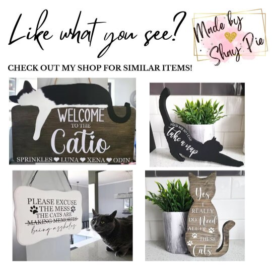 Funny Cat Window Decal, Nosy Curious Cat Window Cling, Peeking Cat ...