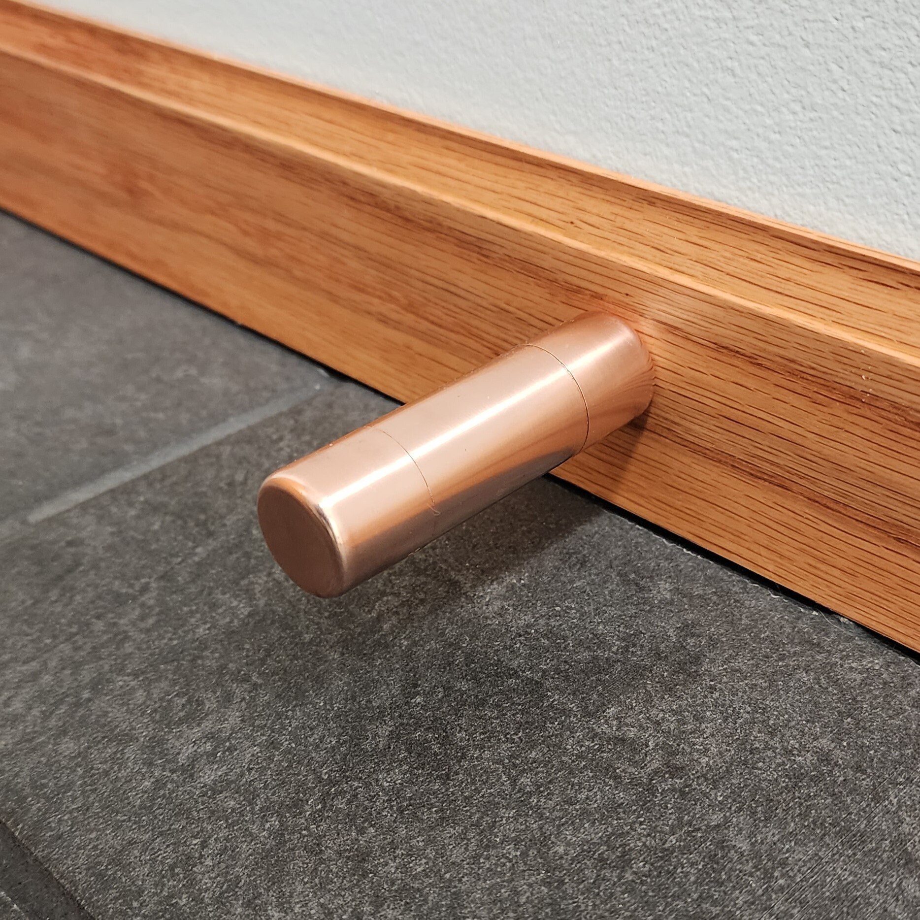 Copper Baseboard Door Stop - Etsy