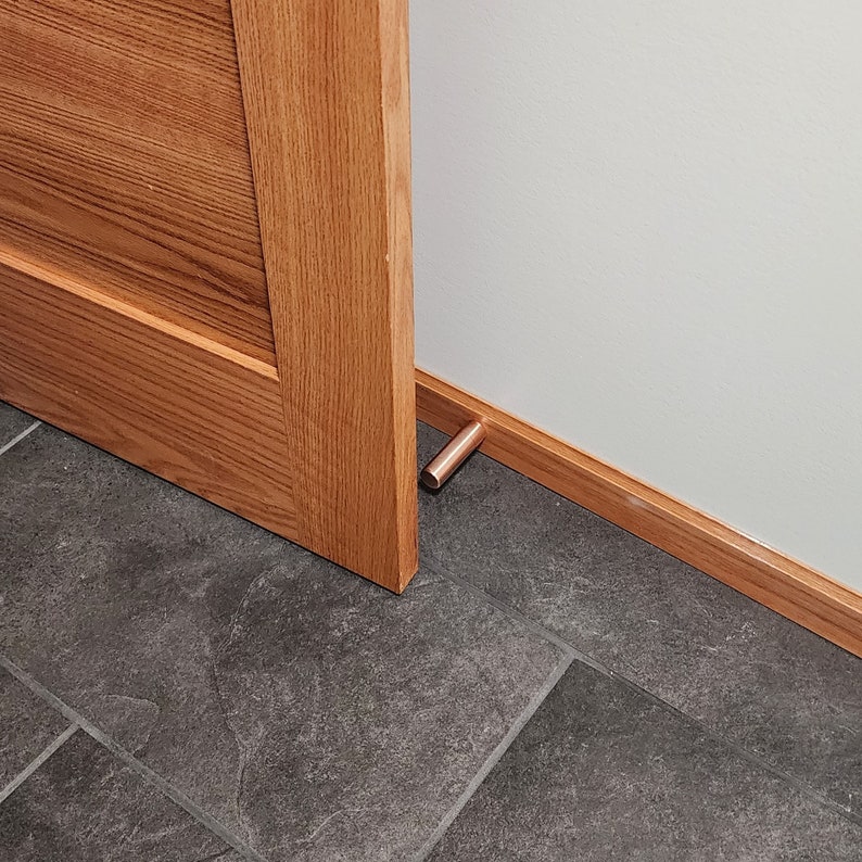 Copper Baseboard Door Stop - Etsy