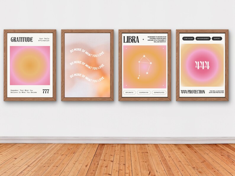 LIBRA Star Sign Instant Download Print, Astrology Poster, Spiritual ...