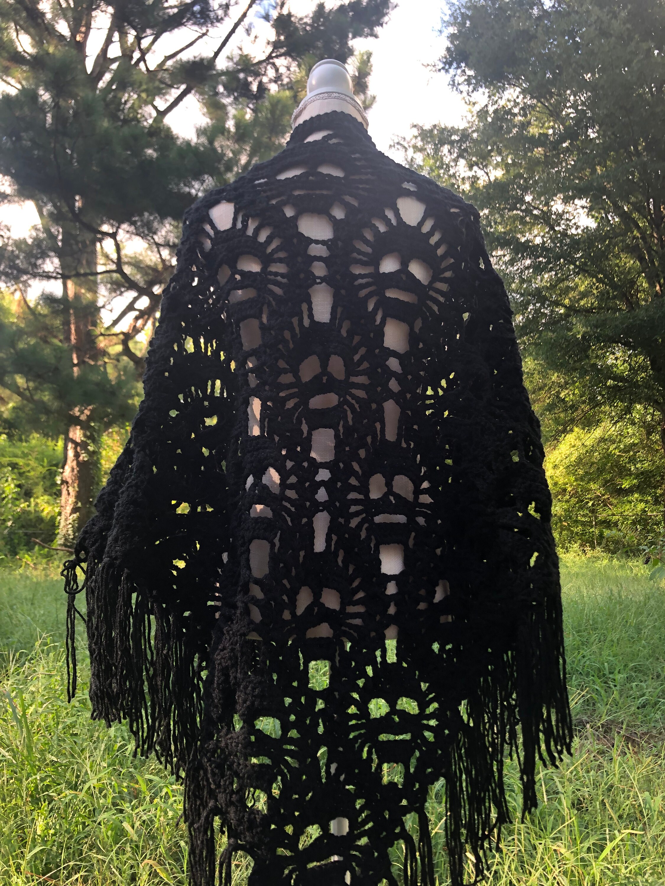 Custom Large Lost Souls Shawl Skull Shawl MADE TO ORDER - Etsy