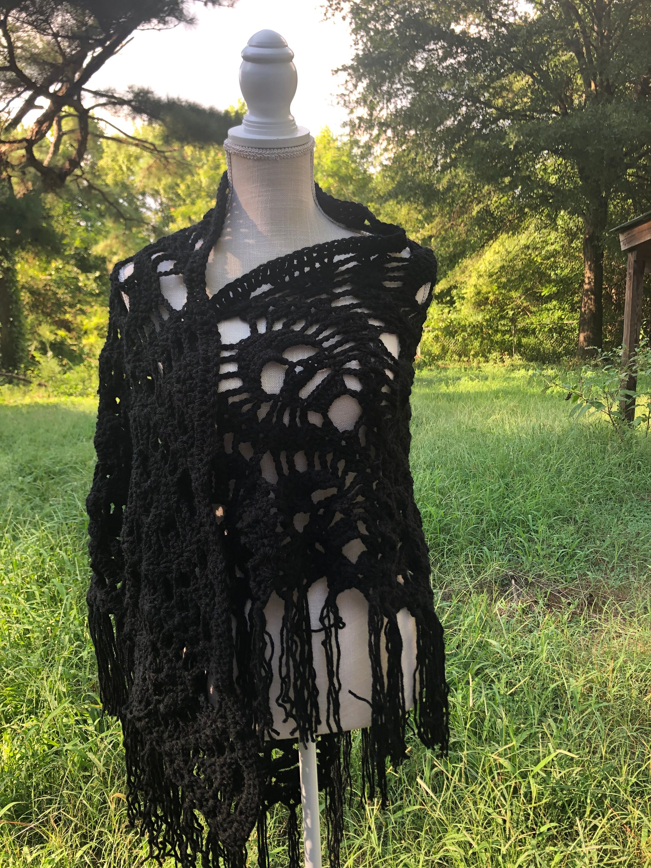 Custom Large Lost Souls Shawl Skull Shawl MADE TO ORDER - Etsy