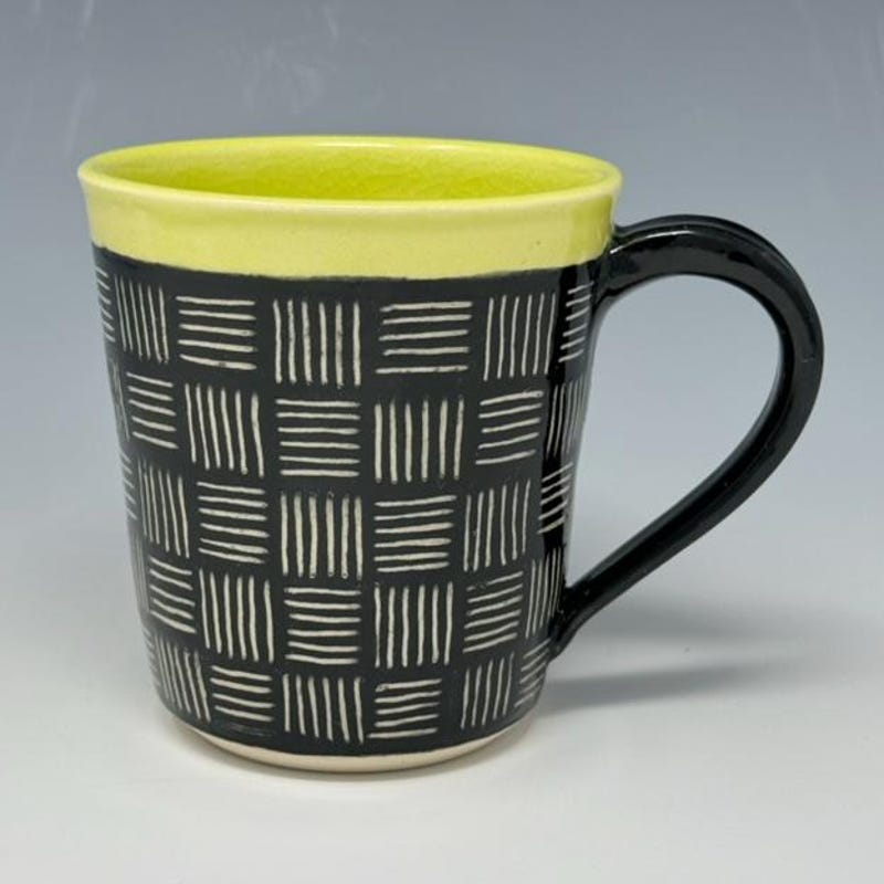 Sgraffito Mug - Etsy