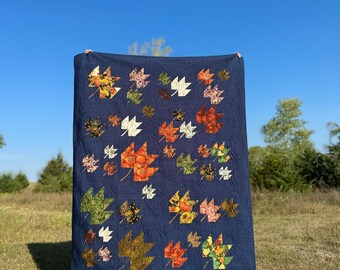 Fall Rag Quilt Throw FREE SHIPPING - Etsy