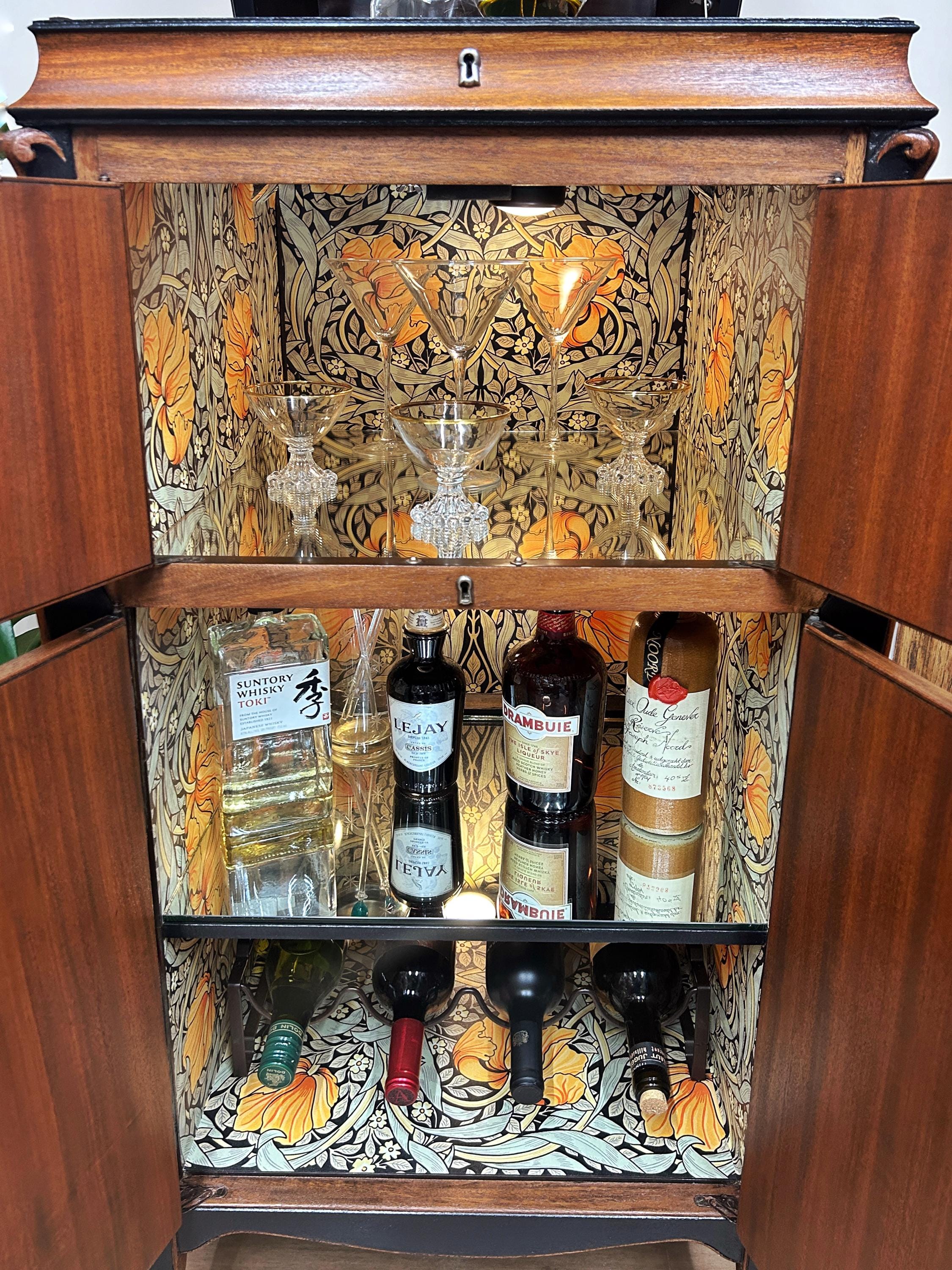 Antique Victrola Phonograph Bar Cabinet - Etsy