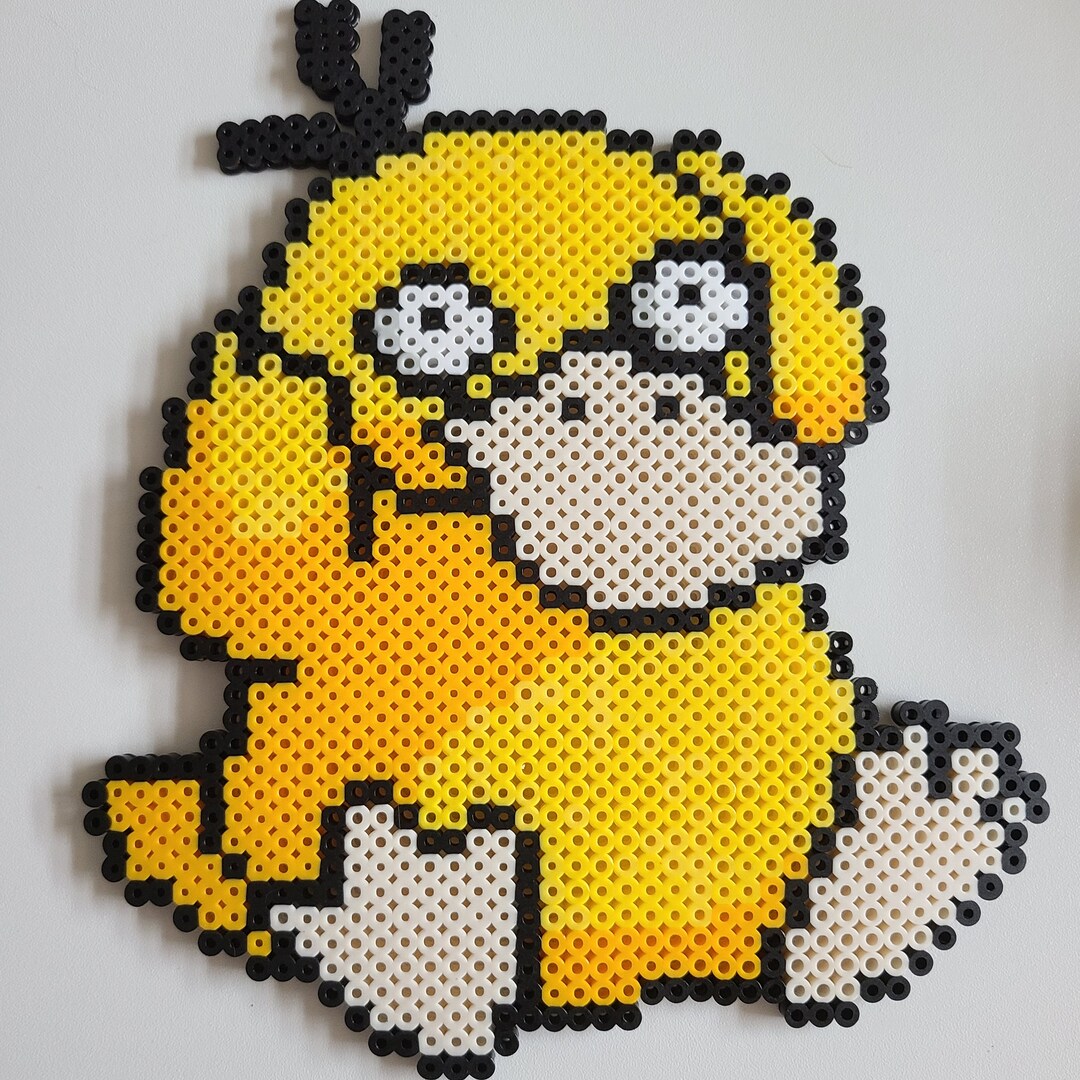 Perler Bead Psyduck 9in. Tall X 7.75in. Wide - Etsy
