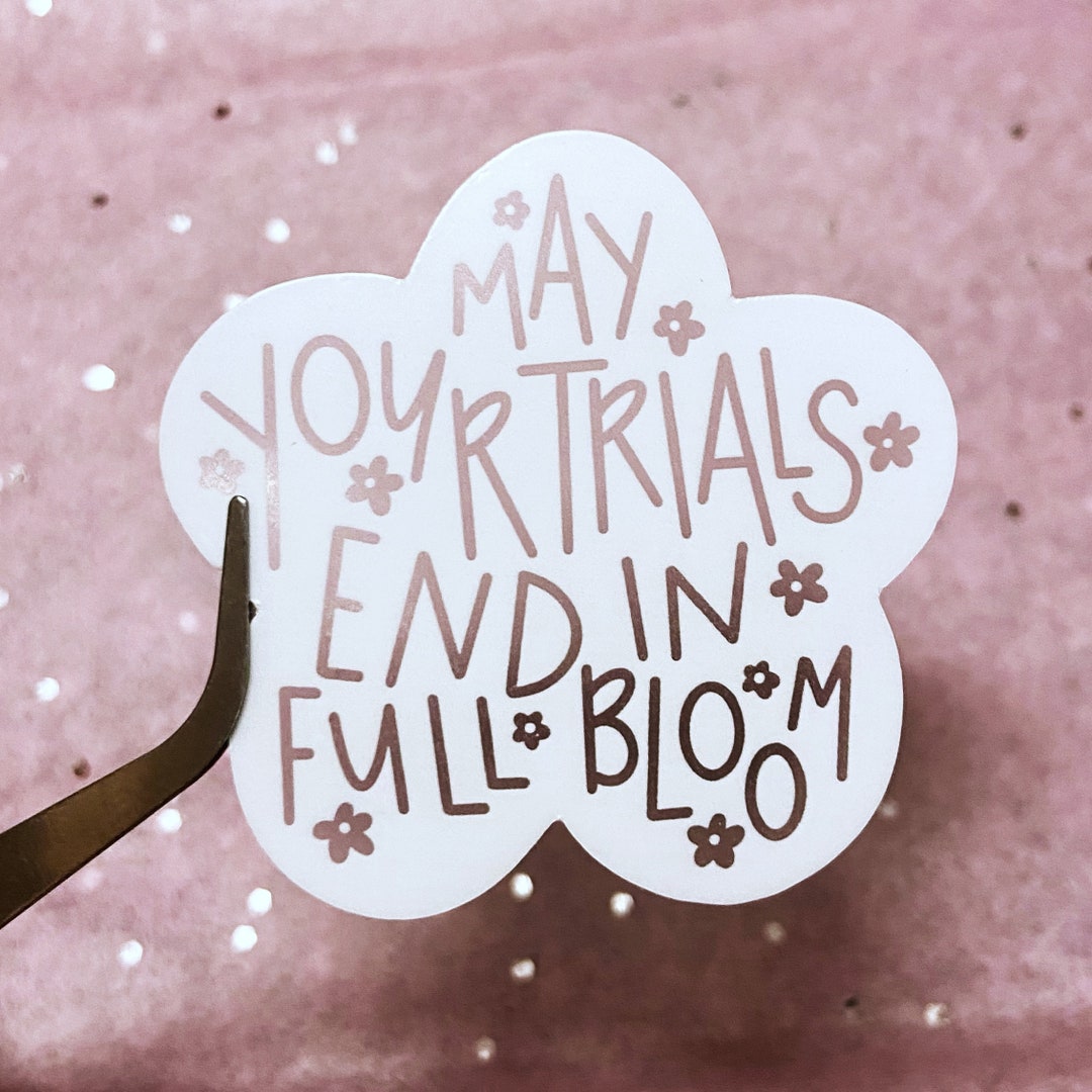 So Far Away Sticker - AGUST D - Min Yoongi - May Your Trials End in Full Bloom - Etsy