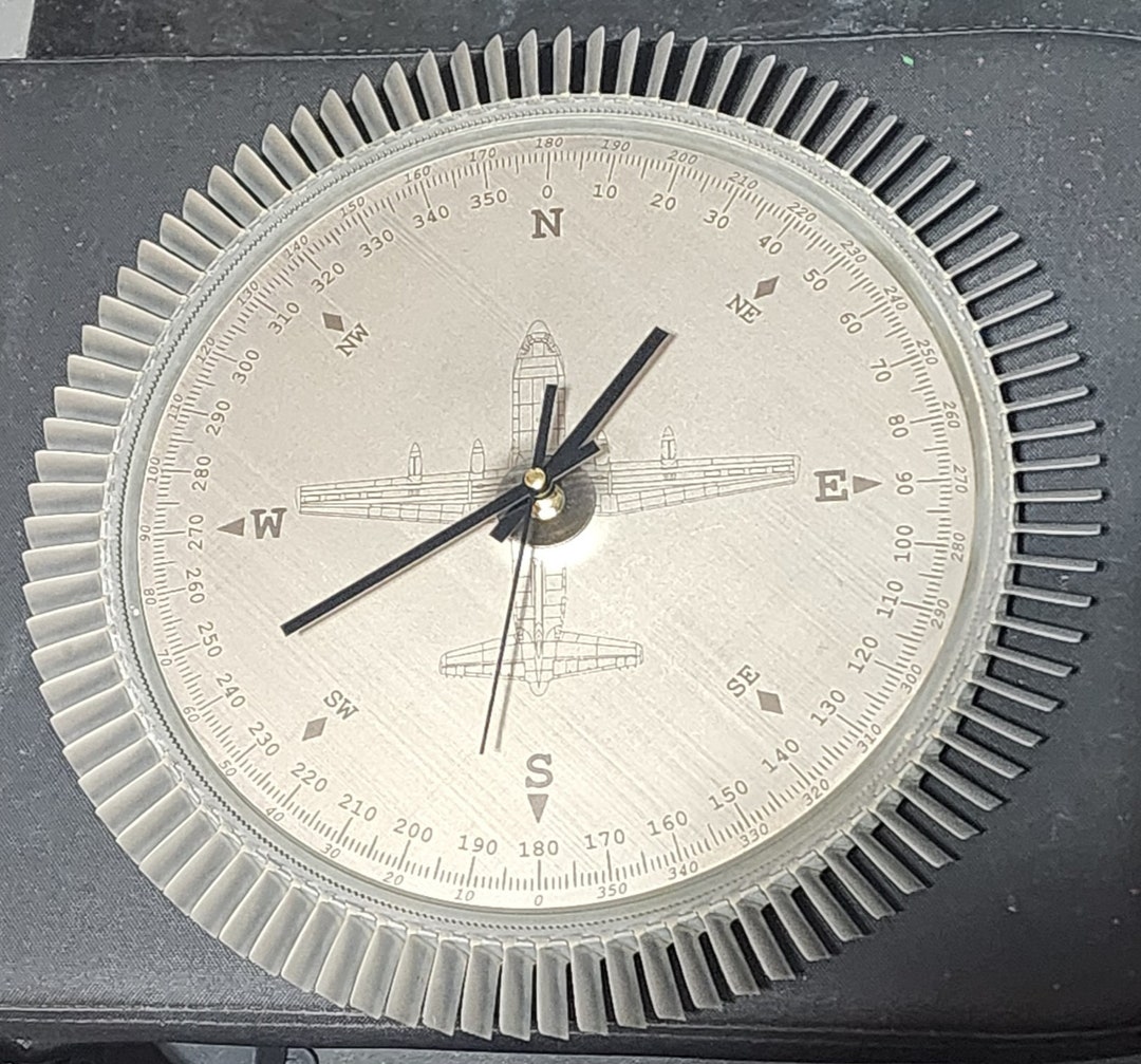 Allison T56 Compressor Laser Engraved Wheel Clock - Etsy