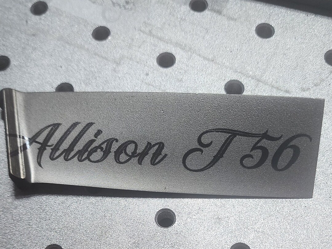 Allison T56 Compressor Blade Laser Engrvaed - Etsy