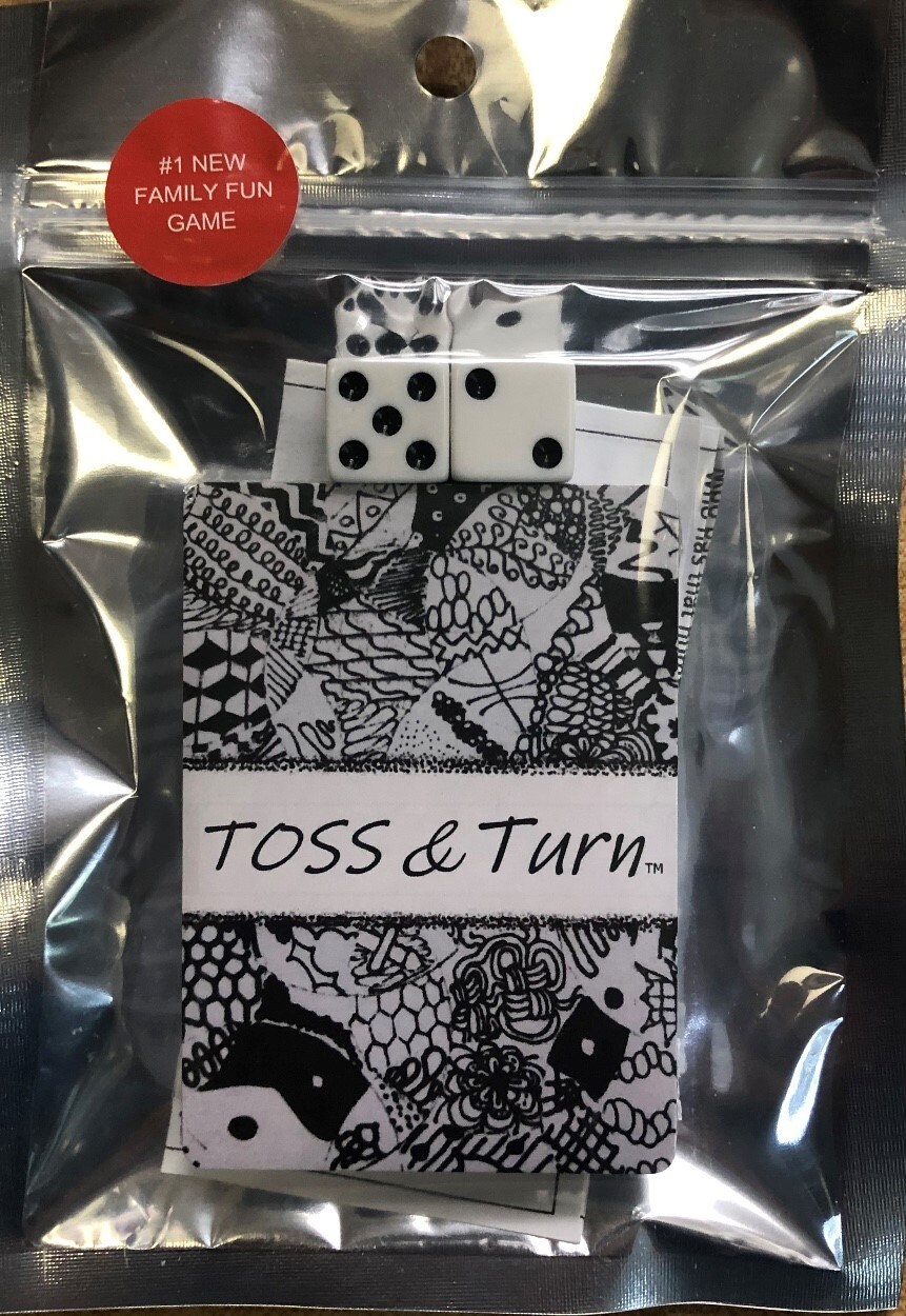 Card and Dice Game Called Toss & Turn - Etsy