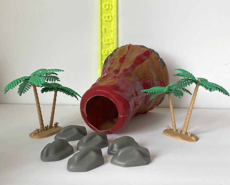 Dinosaur Volcano Centerpiece Dinosaur Birthday Party Volcano - Etsy