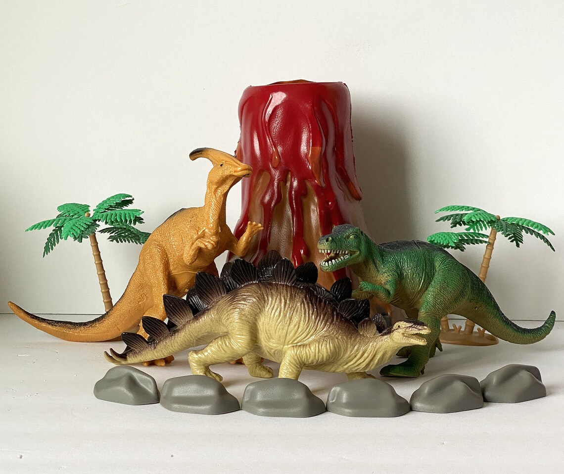 Dinosaur Volcano Centerpiece Dinosaur Birthday Party Volcano - Etsy