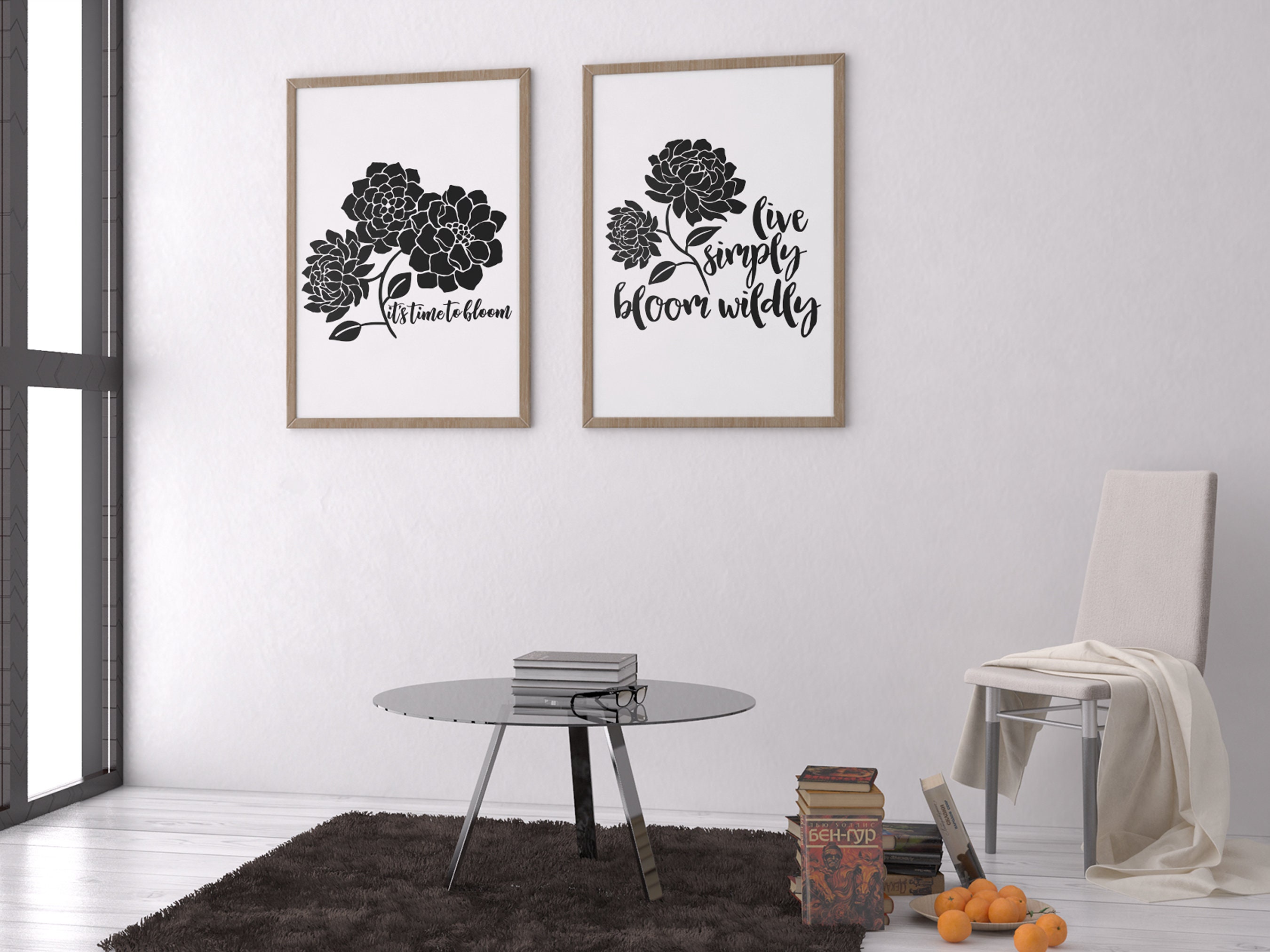Live Simply Bloom Wildly SVG Digital Graphic, Plant Lover, Png, Pdf ...