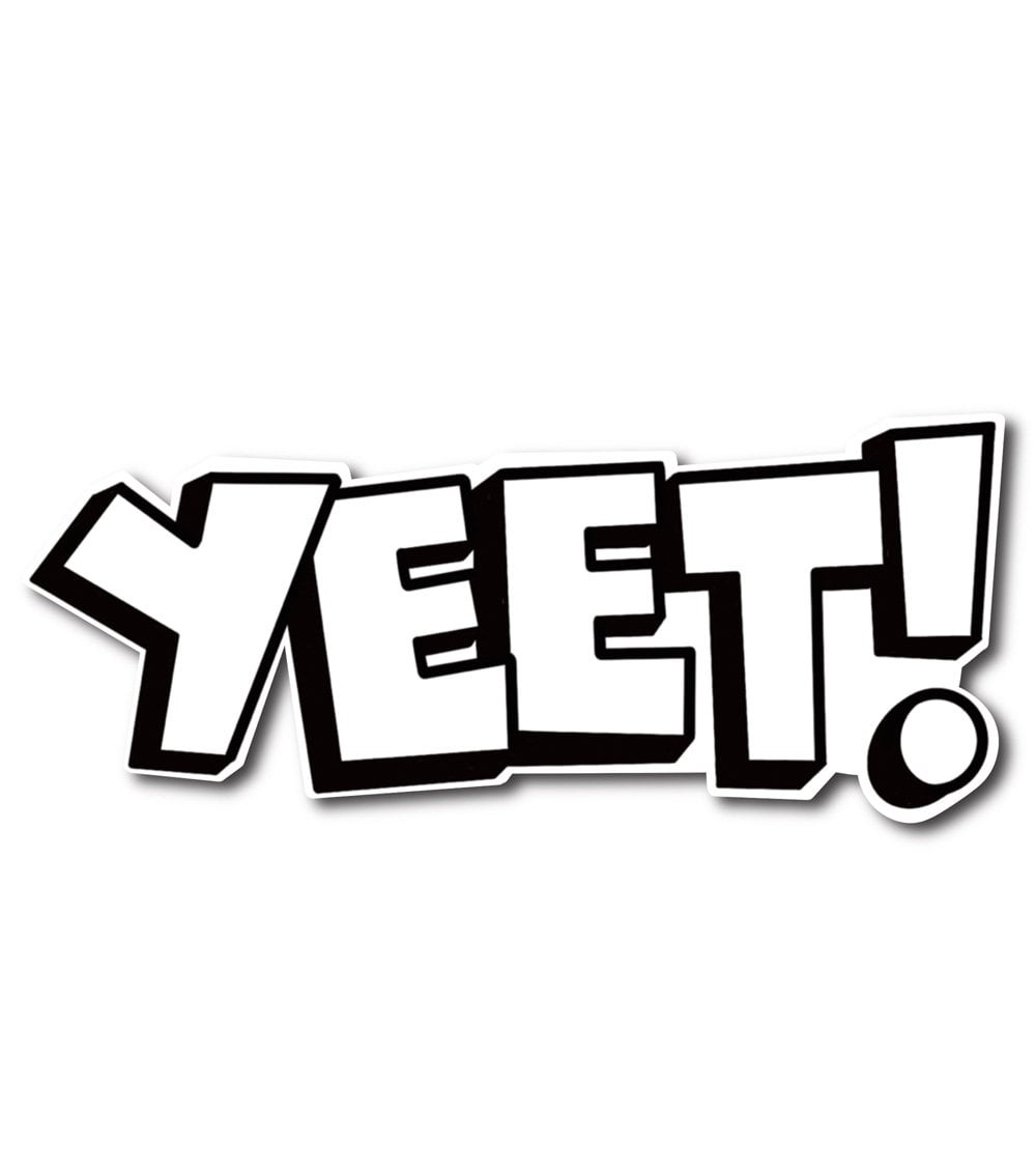 Yeet SVG Digital Graphic, Slang Word, Clipart, PNG, JPG, T-shirt Design ...