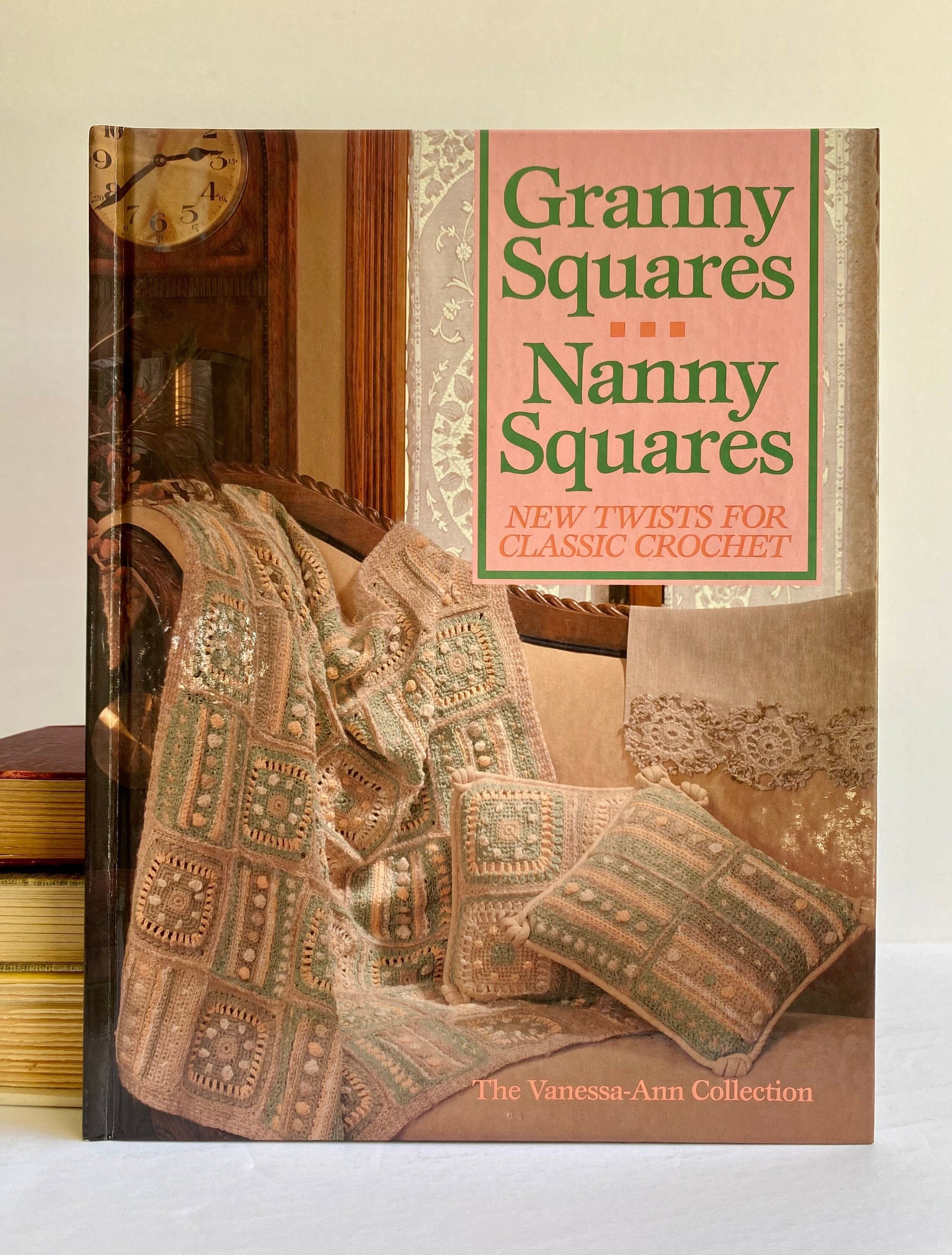 Granny Squares, Nanny Squares, 1989, Vintage Crochet Pattern Book - Etsy