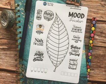Monthly Mood Tracker - Etsy