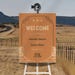 Modern Western Wedding Welcome Sign, Canva Template, Cowboy-themed ...