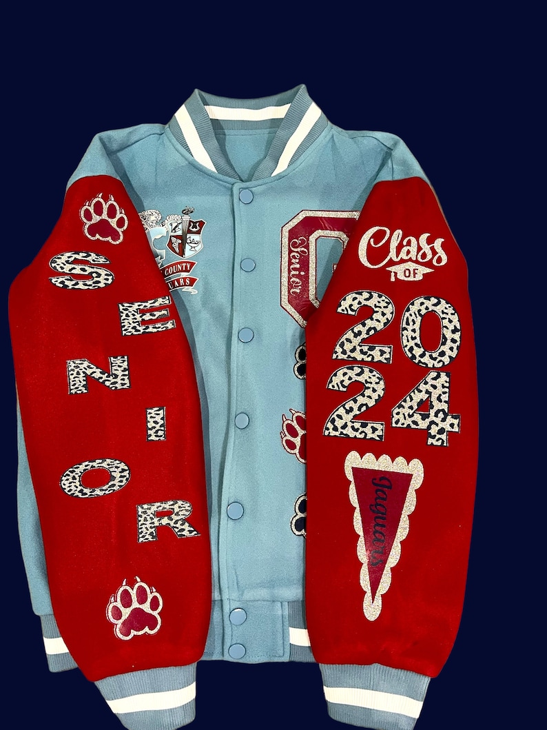 Custom Senior Varsity Jacket - Etsy