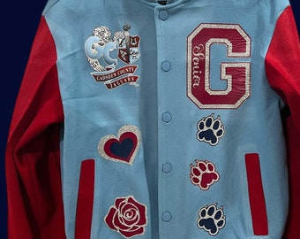 Light Weight Custom Varsity Jacket, Custom Letterman Jacket, School ...