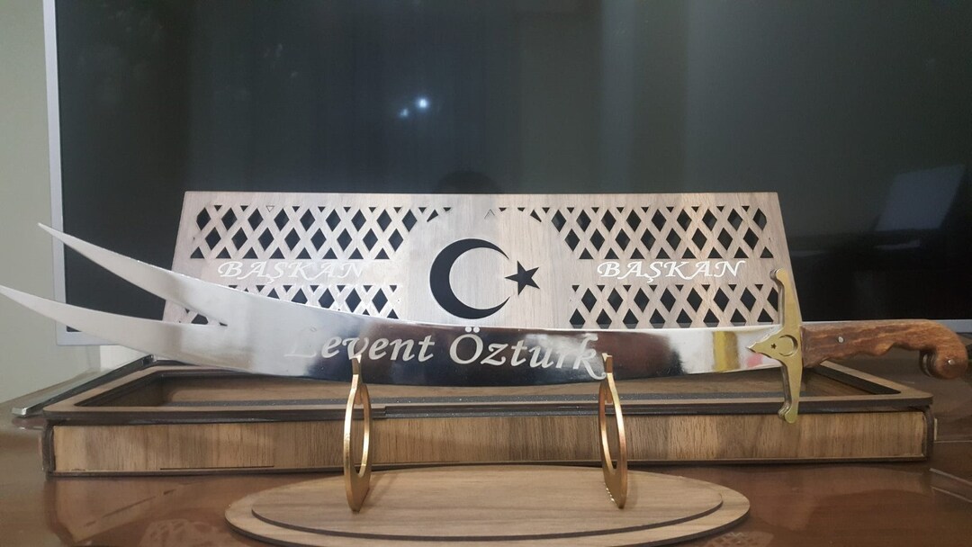 Ottoman Classic Sword With Personalized Name, Zulfikar Sword, Ottoman ...