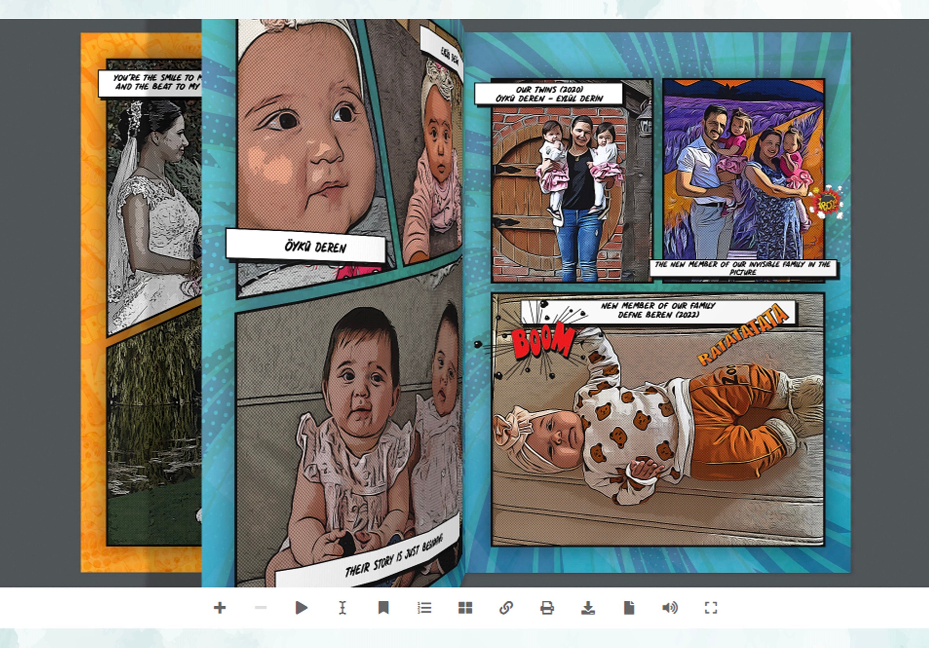 Personalized First Anniversary Comic Book Gift | 1st Anniversary Gift ...